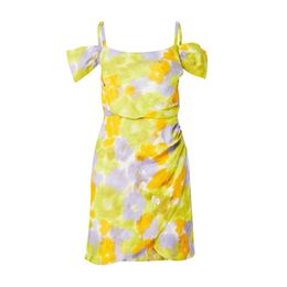 Marella Kleid 'ACQUI' Damen Gr&ouml;&szlig;e 36 curry / limone / lavendel / wei&szlig;