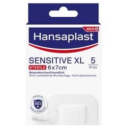 Beiersdorf Hansaplast Sensitive Wundverband steril 6x7 cm 5 St
