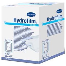 Hydrofilm Plus Transparentverband 5x7,2 cm 50 St