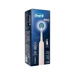 Braun Oral-B Pro 1 Cross Action , Elektrische Zahnbürste pink Stufen: 3 Stufen Timer: 2-Minuten-Timer (4-mal 30 Sekunden) Ausstattung: Andruckkontrolle