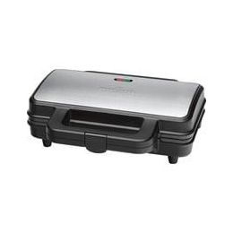 ProfiCook PC-ST 1092, Sandwichmaker edelstahl/schwarz Leistung: 900 Watt Ausstattung: Backampel, automatische Temperaturregelung Kapazität: 2 Sandwiches pro Durchgang