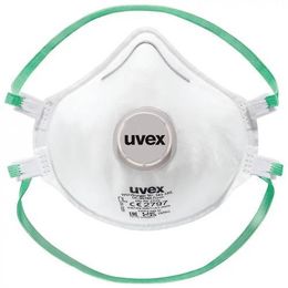 Uvex silv-Air classic 2310 8762313 Feinstaubmaske mit Ventil FFP3 15 St. EN 149:2001 + A1:2009 DIN 149:2001 + A1:2009