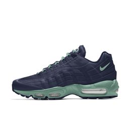 Nike Air Max 95 By You personalisierbarer Herrenschuh - Blau