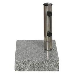 siena GARDEN Schirmständer Metall/Granit für Ø 4,8 cm