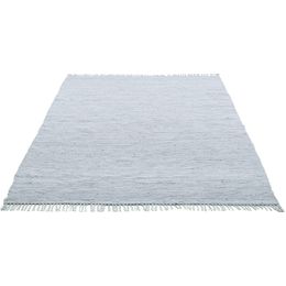 Teppich Home Affaire "Gastines" Teppiche Gr. B/L: 160 cm x 230 cm, 5 mm, 1 St., grau Baumwollteppiche
