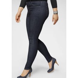 LEVI'S® PLUS Skinny-fit-Jeans LEVI'S PLUS "720 High-Rise" Gr. 14 (44), Länge 29, blau (rinsed) Damen Jeans Röhrenjeans