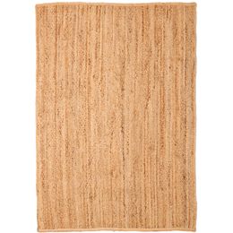 Teppich Andas "Bjarka" Teppiche Gr. B/L: 80 cm x 400 cm, 10 mm, 1 St., beige (natur) Esszimmerteppiche