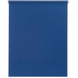 Seitenzugrollo SUNLINES "One size Style uni Verdunkelung" Rollos Gr. 180 cm, 162 cm, blau (jeansblau) Verdunkelungsrollos