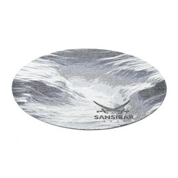 Teppich Sansibar "Keitum 032" Teppiche Gr. Ø 160 cm, 3 mm, 1 St., grau Esszimmerteppiche