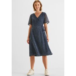 Maxikleid Street One Gr. 36, EURO-Größen, blau (deep blue) Damen Kleider Freizeitkleider