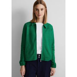 Shirtjacke Street One Gr. 36, grün (fresh spring green) Damen Shirts Jersey