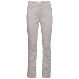 Stretch-Jeans MAC "Angela" Gr. 48, Länge 32, silberfarben (silver) Damen Jeans Röhrenjeans