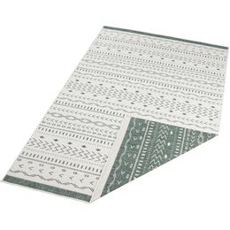 Teppich NORTHRUGS "Kuba" Teppiche Gr. B/L: 160 cm x 230 cm, 5 mm, 1 St., grün Esszimmerteppiche