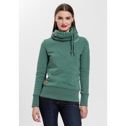 Sweater Ragwear "VIOLLA" Gr. XL (42), grün (5023 green) Damen Sweatshirts