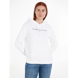 Kapuzensweatshirt Tommy Jeans Gr. M (38), weiß (white) Damen Sweatshirts