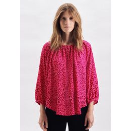 Shirtbluse Seidensticker "Schwarze Rose" Gr. 34, bunt (rosa, pink) Damen Blusen 3/4 arm