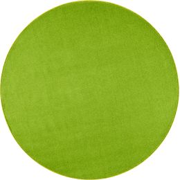 Teppich Hanse Home "Shashi" Teppiche Gr. Ø 200 cm, 8,5 mm, 1 St., grün Esszimmerteppiche