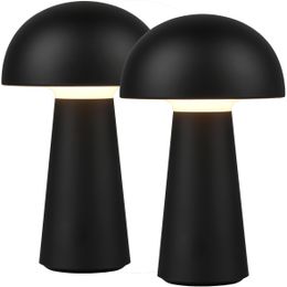 LED Außen-Tischleuchte Trio LEUCHTEN "Lennon" Lampen Gr. Ø 13,6 cm Höhe: 21,5 cm, schwarz Trio Leuchten