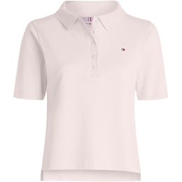Poloshirt Tommy Hilfiger Gr. L (40), pink (whimsy pink) Damen Shirts Jersey