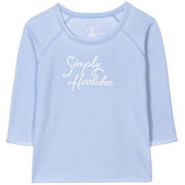 Sweater Herrlicher "ANGELIKA" Gr. S (36), blau (light blue 442) Damen Sweatshirts