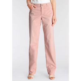 Bequeme Jeans MAC "Gracia" Gr. 38, Länge 32, rosa (rose rouge) Damen Jeans