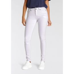 Skinny-fit-Jeans Arizona "Ultra Soft" Gr. 48, N-Gr, weiß Damen Jeans Röhrenjeans