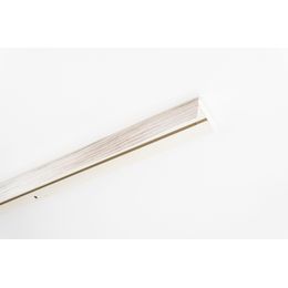 Gardinenschiene Garesa "Kunststoffschiene mit Blende" Gardinenstangen Gr. L: 520 cm, 1 läufig, beige (eschefarben) Gardinenschienen