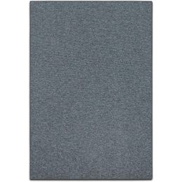 Teppich my home "Blackburn" Teppiche Gr. B/L: 200 cm x 500 cm, 4 mm, 1 St., grau (dunkelgrau) Küchenteppiche