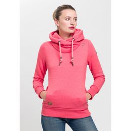 Sweatshirt Ragwear "GRIPYBUTTON" Gr. S (36), orange (coral 4005) Damen Sweatshirts