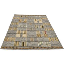 Teppich Gino Falcone "Outdoor-Africa 40" Teppiche Gr. B/L: 160 cm x 235 cm, 5 mm, 1 St., grau Esszimmerteppiche