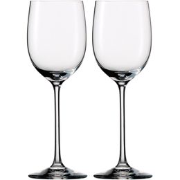 Weißweinglas Eisch "Jeunesse" Trinkgefäße Gr. 21 cm, 270 ml, 2 tlg., farblos (transparent) Weingläser und Dekanter