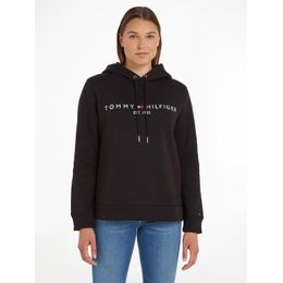 Kapuzensweatshirt Tommy Hilfiger Gr. S (36), schwarz (black) Damen Sweatshirts