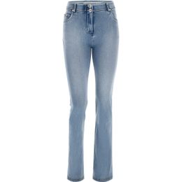 Skinny-fit-Jeans Freddy "WRUP2 SUPERSKINNY" Gr. XS, N-Gr, blau (denim blue) Damen Jeans Röhrenjeans