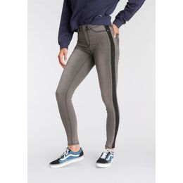Skinny-fit-Jeans Arizona "Ultra Stretch" Gr. 40, N-Gr, grau (grey, used) Damen Jeans Röhrenjeans