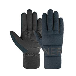 Skihandschuhe Bogner "Walker" Gr. 10, blau (dunkelblau) Damen Handschuhe Fingerhandschuhe
