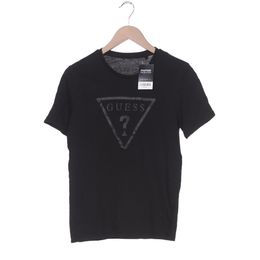 Guess Damen T-Shirt, schwarz, Gr. 34