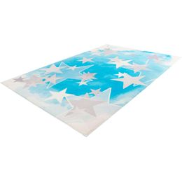 Kinderteppich Obsession "My Stars 410" Teppiche Gr. B/L: 160 cm x 230 cm, 10 mm, 1 St., blau Kinder Kinderzimmerteppiche