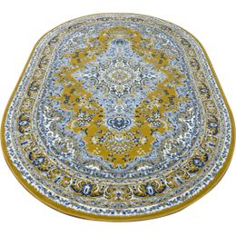 Teppich Home Affaire "Oriental" Teppiche Gr. B/L: 160 cm x 230 cm, 7 mm, 1 St., gelb Orientalische Muster
