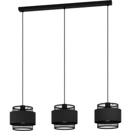 Hängeleuchte Eglo "BAZELY" Lampen Gr. Höhe: 110,00 cm, schwarz Pendelleuchten und Hängeleuchten