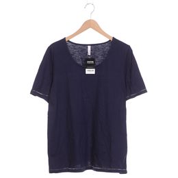sheego Damen T-Shirt, marineblau, Gr. 44