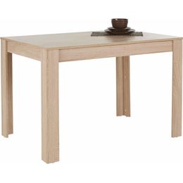 Esstisch Inosign Tische Gr. B/H/T: 120 cm x 75 cm x 80 cm, braun (sonoma) Esstisch Holz-Esstische Küchentisch Rechteckiger Tisch