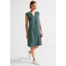 Sommerkleid Street One Gr. 34, EURO-Größen, grün (cool vintage green) Damen Kleider Freizeitkleider