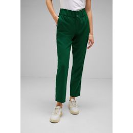 Jogger Pants Street One Gr. 34, Länge 30, grün (gentle green) Damen Hosen Gerade