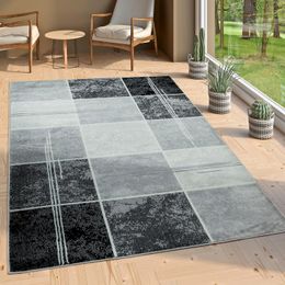 Teppich Paco Home "Sinai 057" Teppiche Gr. B/L: 200 cm x 280 cm, 13 mm, 1 St., grau Esszimmerteppiche