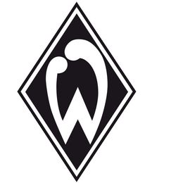 Wandtattoo Wall-Art "Fußball Werder Bremen Logo" Wandtattoos Gr. B/H/T: 100 cm x 150 cm x 0,1 cm, schwarz Wandtattoos Wandsticker