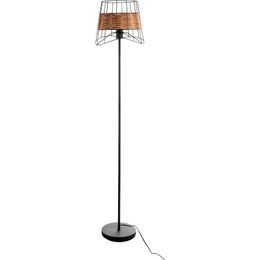 Stehlampe Nino Leuchten "ESRA" Lampen Gr. Ø 30 cm Höhe: 150 cm, braun Standleuchte Stehlampe Standleuchten