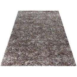 Hochflor-Teppich Ayyildiz Teppiche "Enjoy Shaggy" Teppiche Gr. B/L: 160 cm x 230 cm, 50 mm, 1 St., beige Esszimmerteppiche