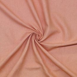 OTTO Stoff Leinenstoff Dekostoff einfarbig apricot 1,4m Breite, bunt