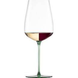 Weinglas Eisch "INSPIRE SENSISPLUS, Made in Germany" Trinkgefäße Gr. Ø 10,0 cm x 25,3 cm, 740 ml, 2 tlg., grün Weingläser und Dekanter