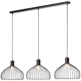 Pendelleuchte Brilliant "Blacky" Lampen Gr. Höhe: 148 cm, schwarz (schwarz matt) Pendelleuchten und Hängeleuchten